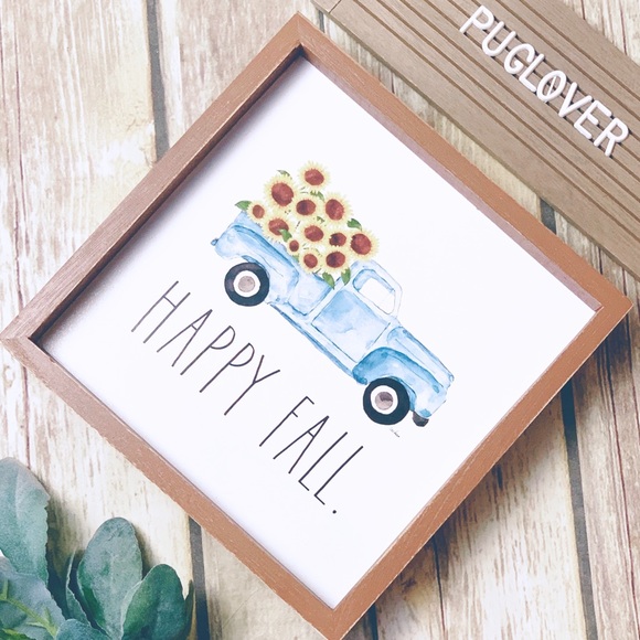 Rae Dunn | Accessories | Rae Dunn Sign Happy Fall | Poshmark